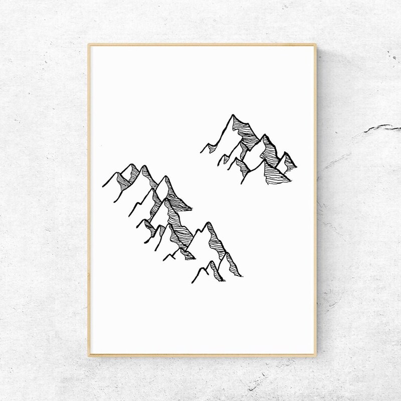 Simplistic Wall Art - Etsy