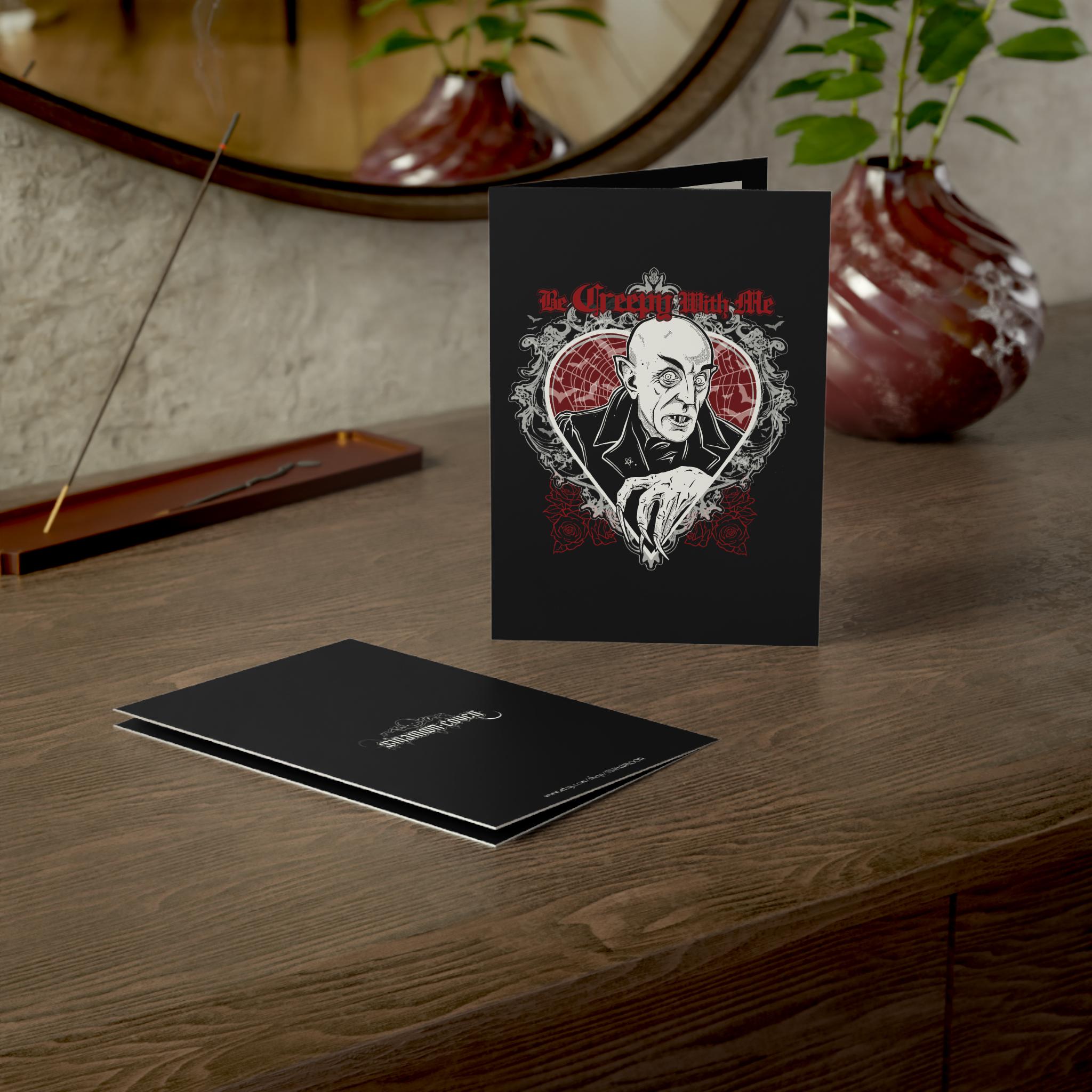 Goth Love Card, Gothic Anniversary Card, Dark Romantic Greeting Card ...