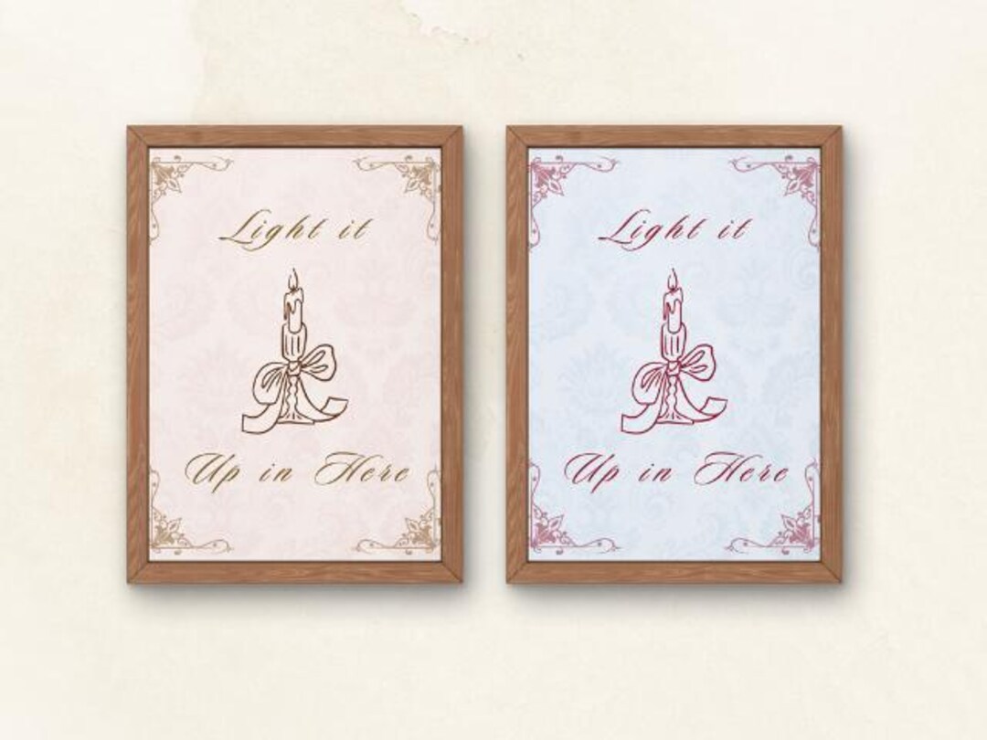 Bathroom Vanity Art, Vintage Printable Wall Art Bundle, Quote Wall Art ...