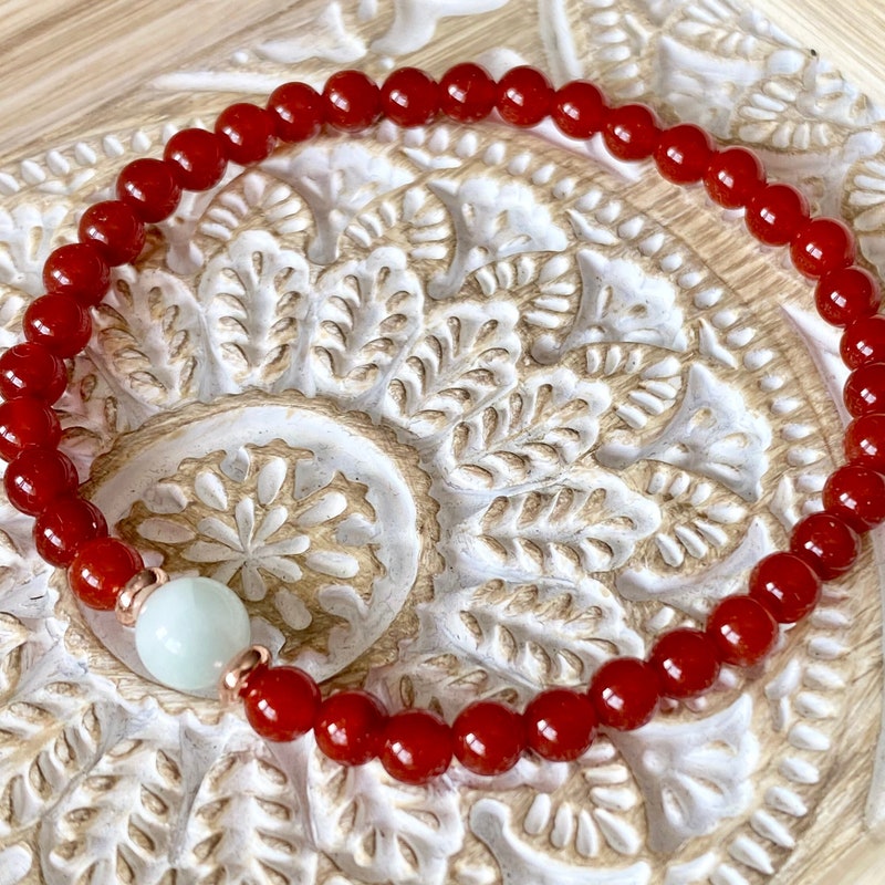 Red Orange Crystal - Etsy