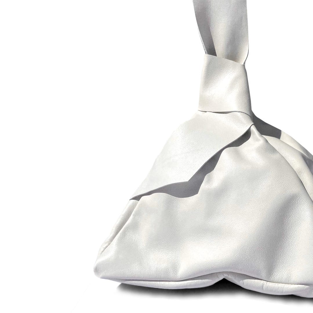 Cleo Purse • Pyramid Bag • Leather Bag - Etsy