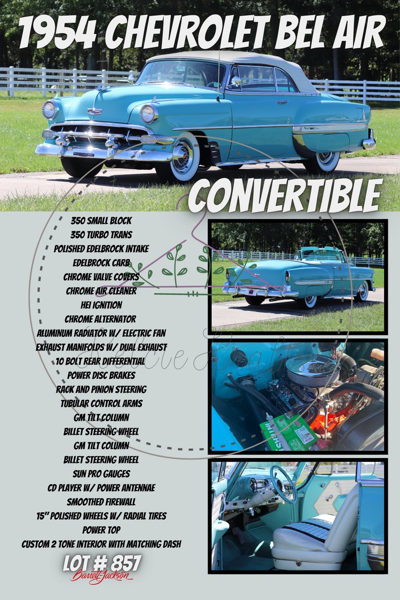 Custom Digital Car Show Board – Printable Vehicle Display Sign for ...