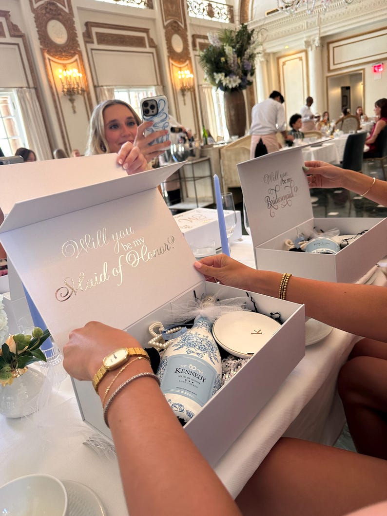 Will You Be My Bridesmaid Sticker Custom Bridal Proposal Decal ...