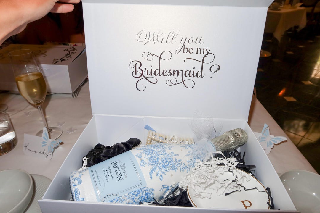 Will You Be My Bridesmaid Sticker Custom Bridal Proposal Decal ...