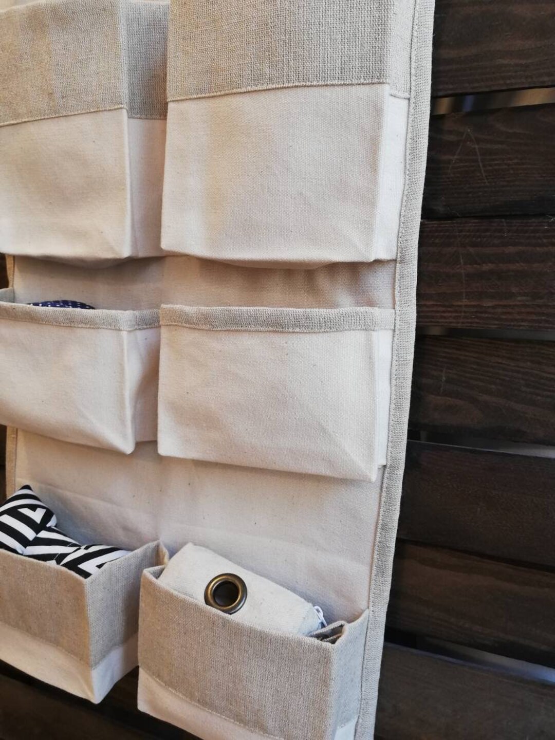 Canvas Dog Grooming Organizer: Pet Treat & Brush Holder - Etsy