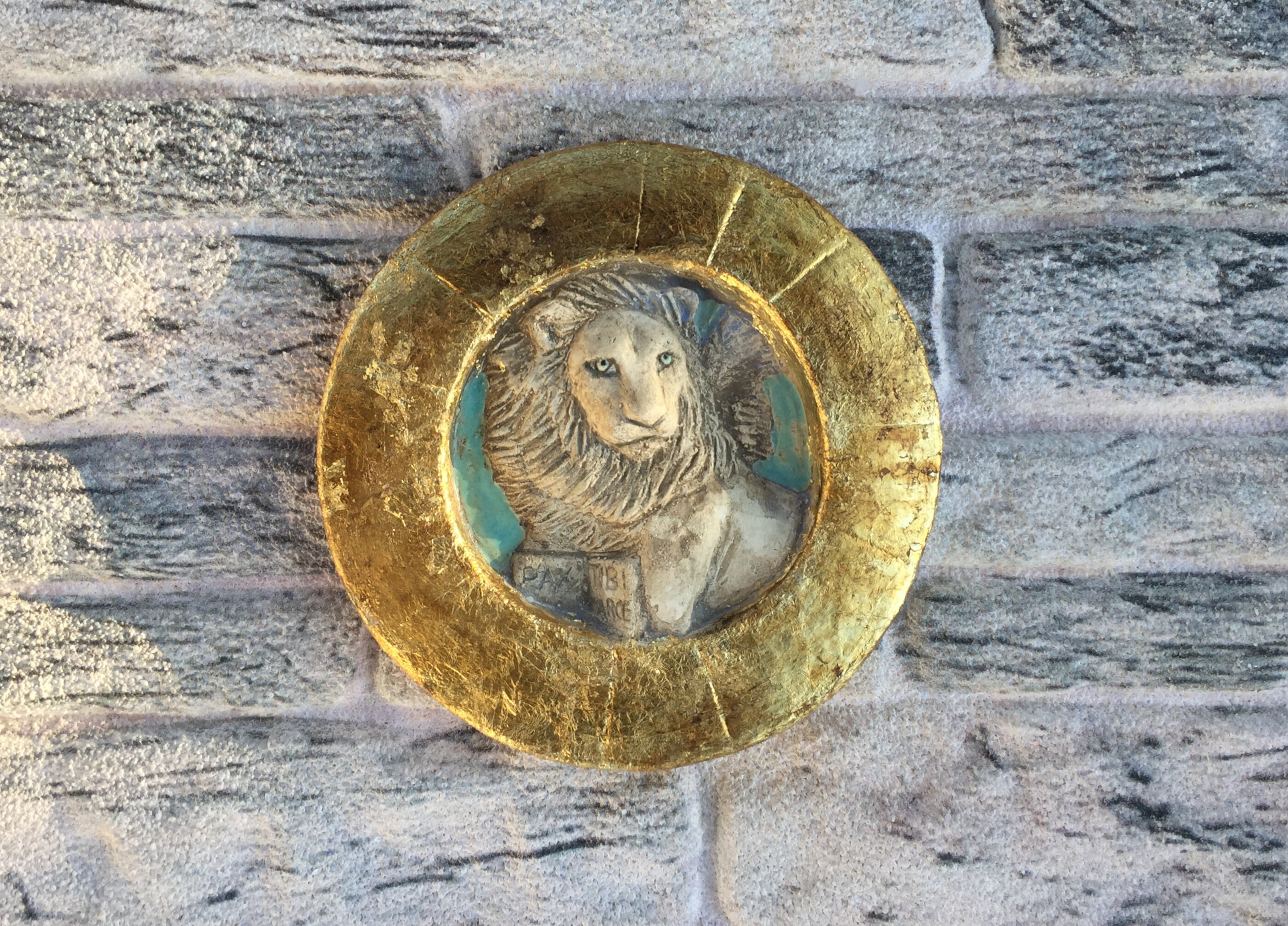 St. Mark's Little Winged Lion "in Moleca" - Painted Ceramic - Etsy