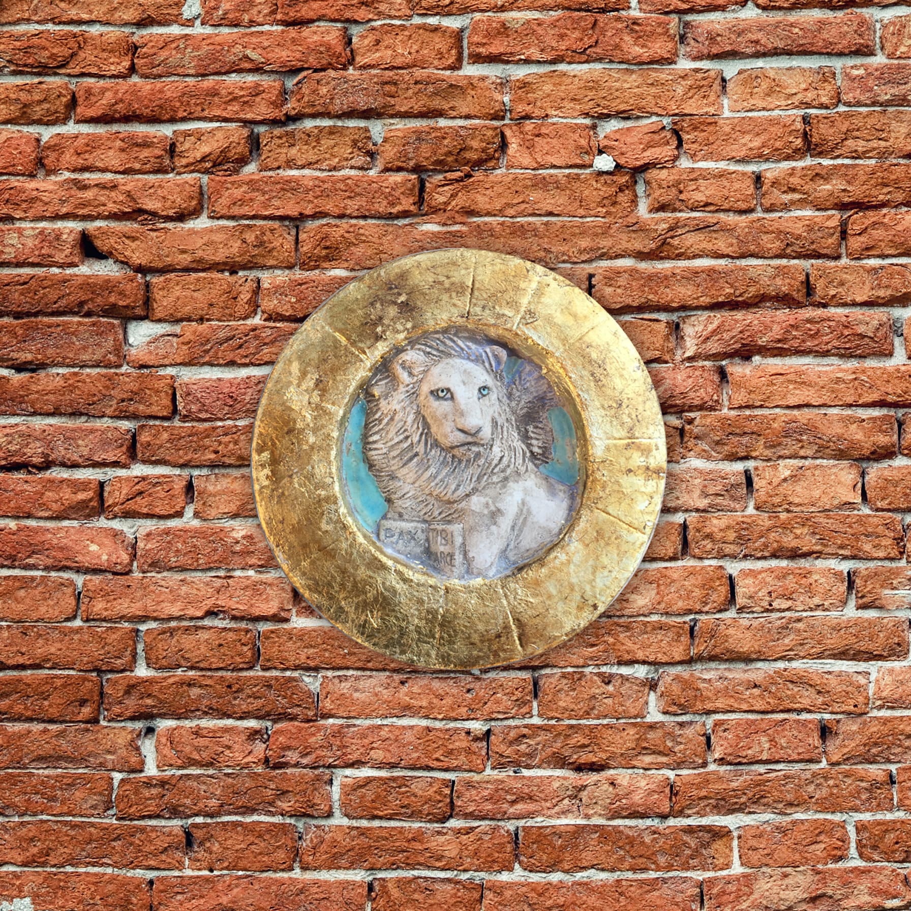 St. Mark's Little Winged Lion "in Moleca" - Painted Ceramic - Etsy