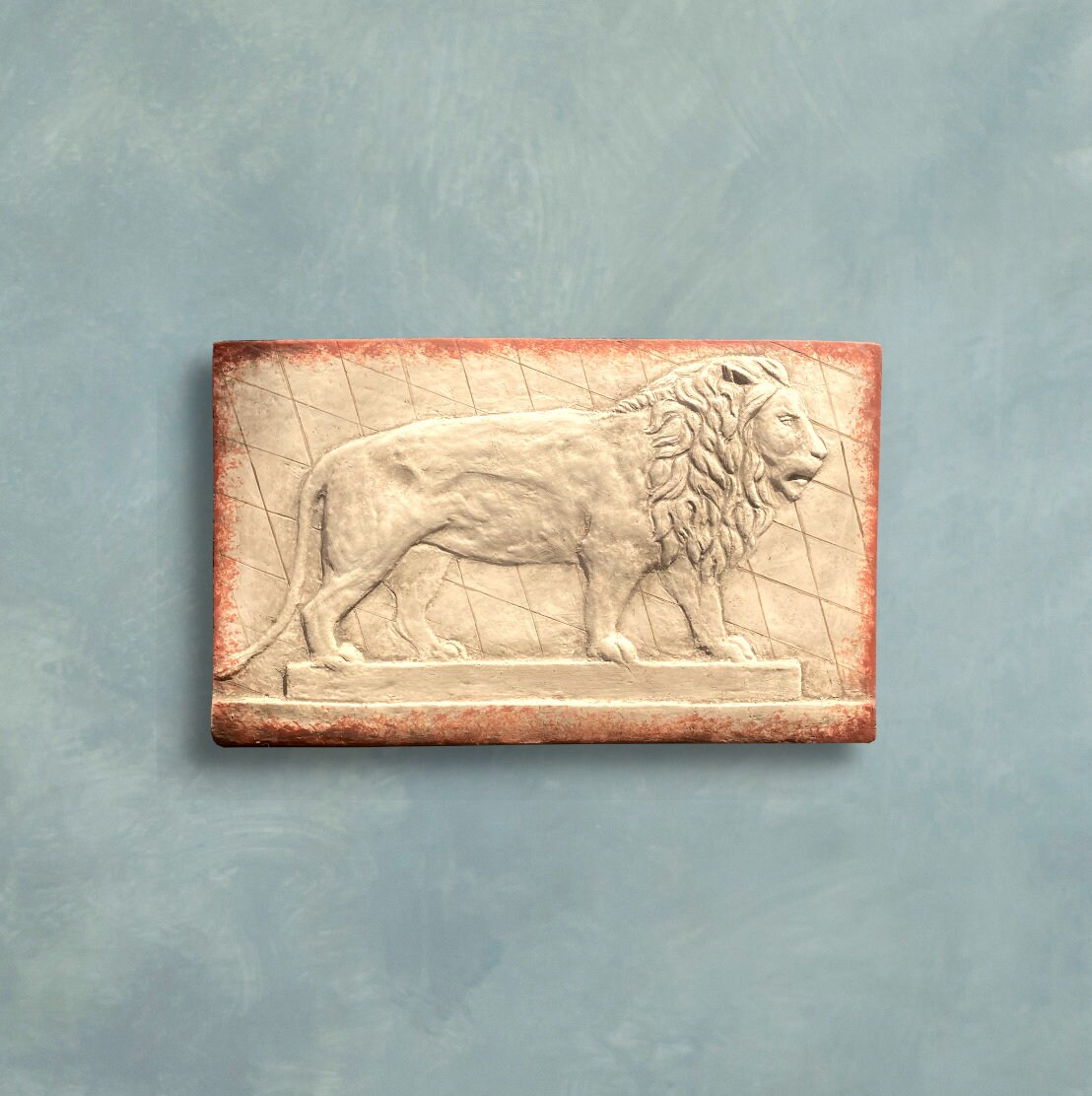 Bavarian Lion (bas-relief in Terracotta) - Etsy