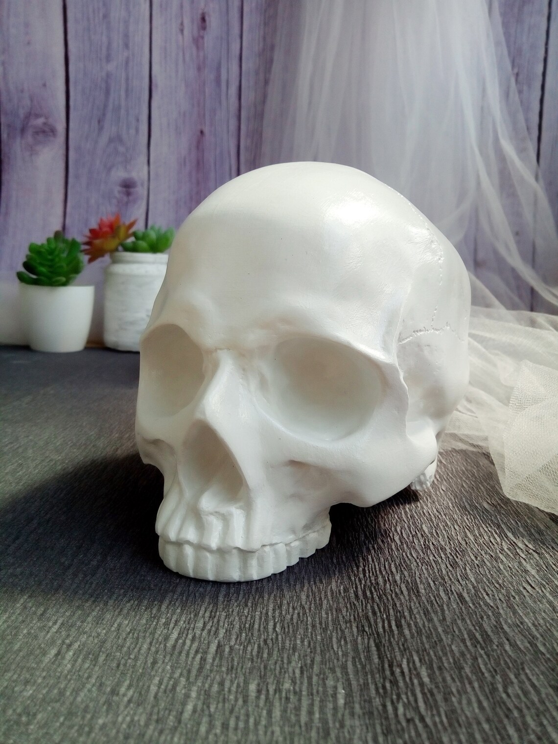 Human Skull Replica Skull Sculpture Skull Gift Decorative | Etsy