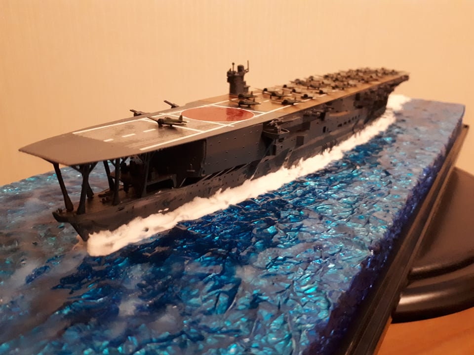 Japan WW2 Navy Kaga Carrier With Diorama - Etsy UK