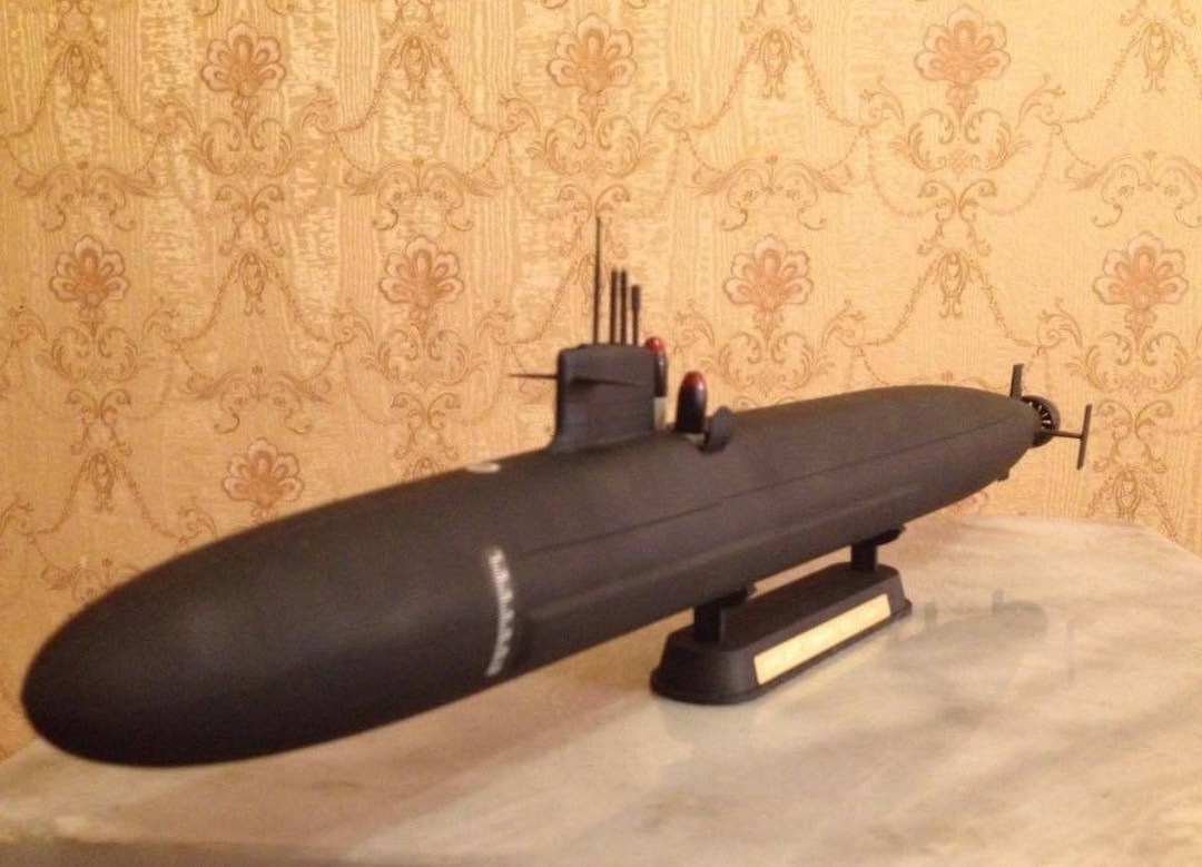 French Triomphant Class Nuclear Ballistic Missile Submarine - Etsy