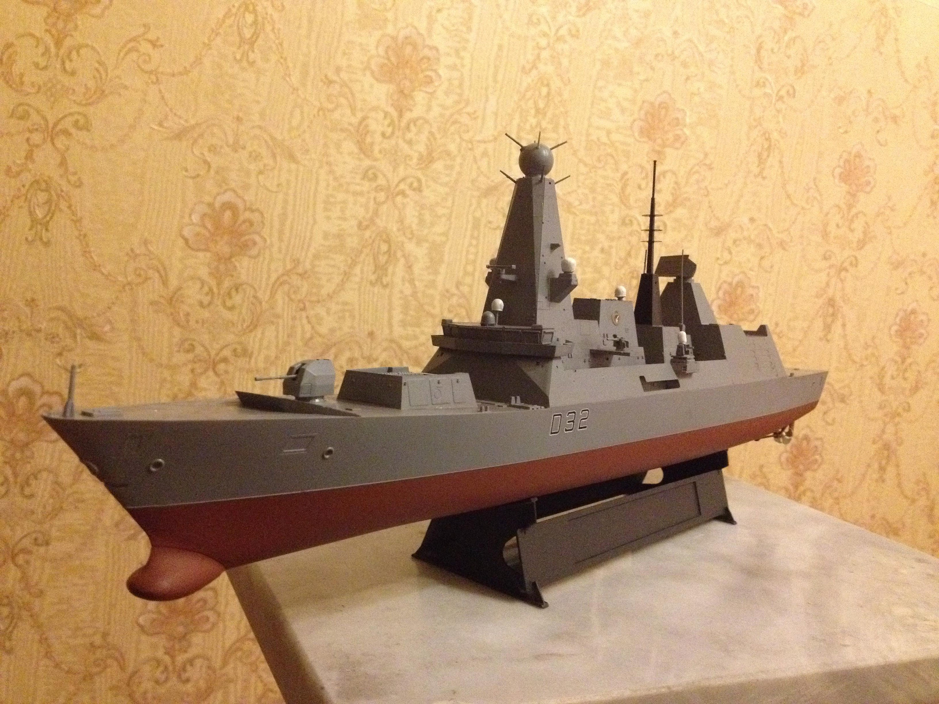 Royal Navy Type 45 / Daring Class Destroyer Ship - Etsy