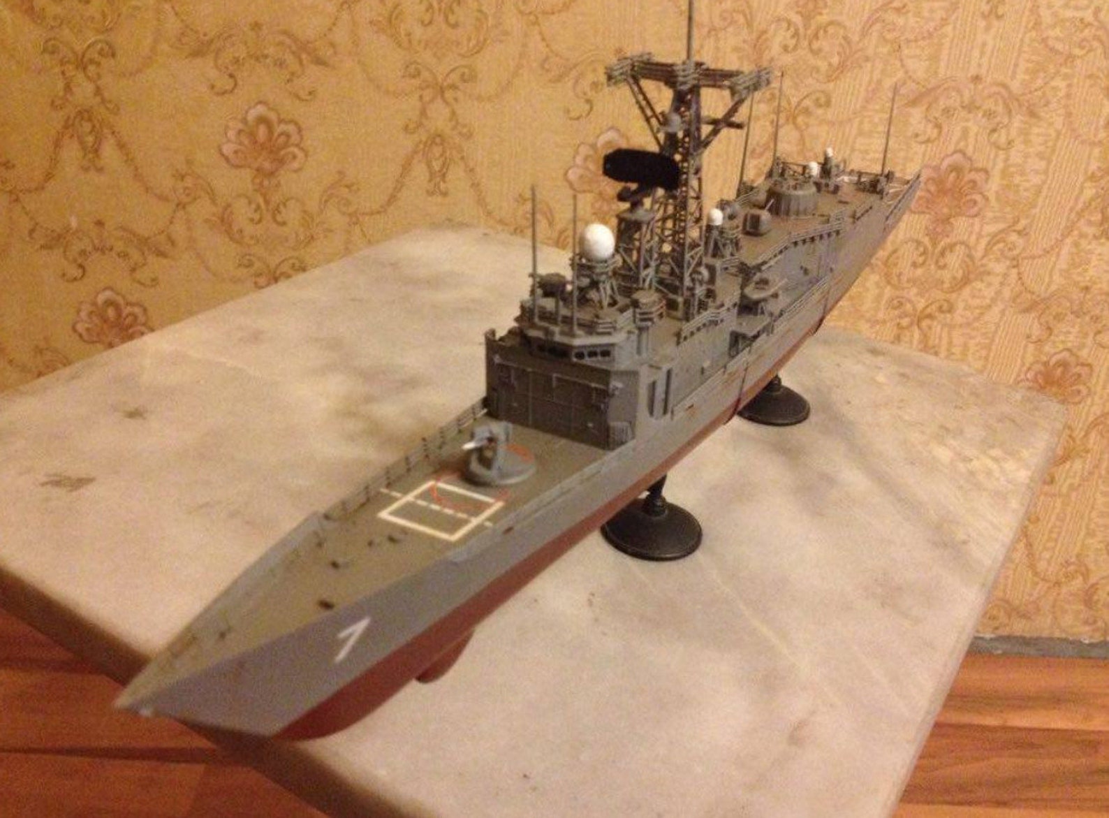 USS Oliver Hazard Perry Frigate Ship - Etsy