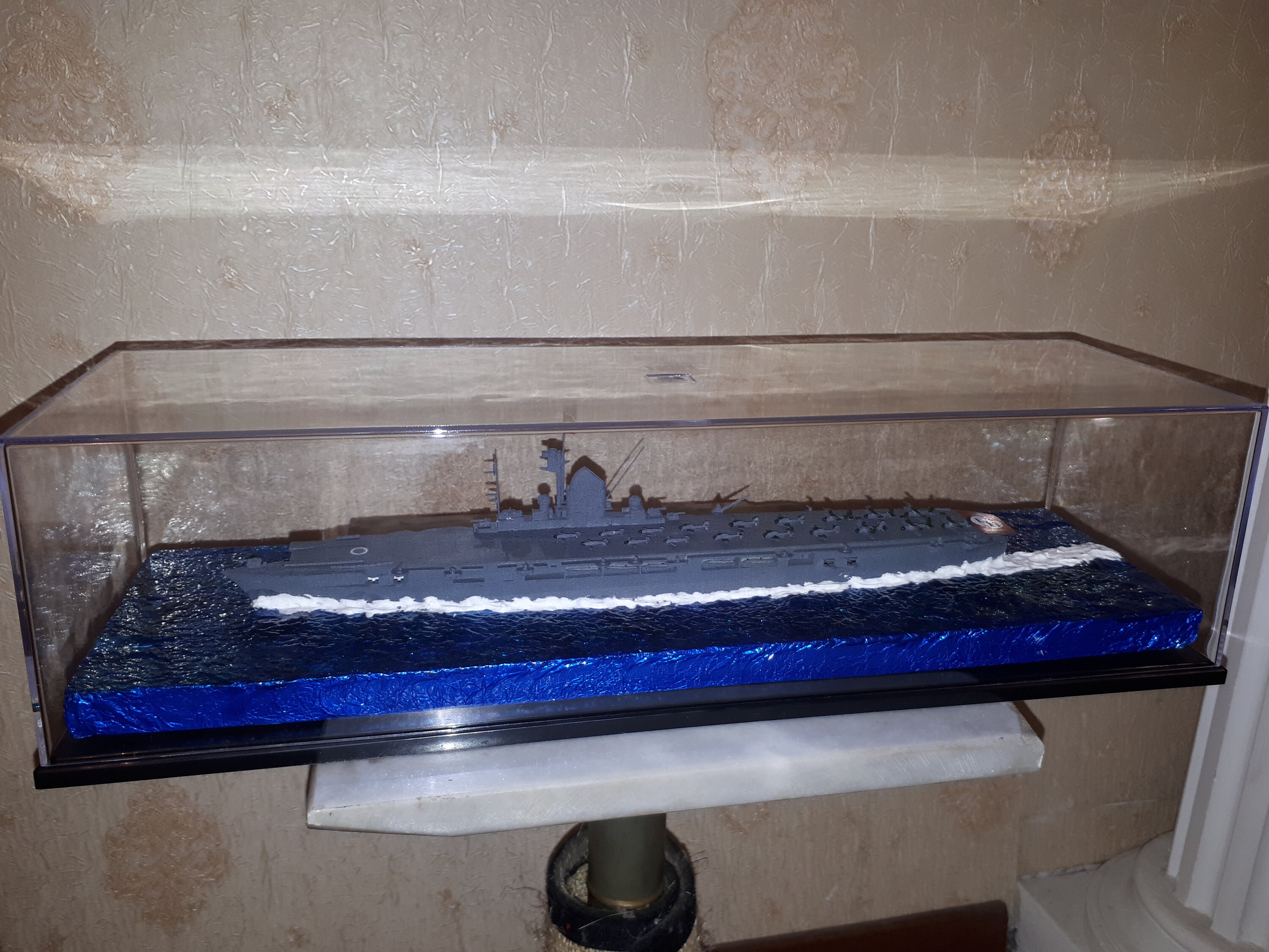 German WW2 Graf Zeppelin Class Aircraft Carrier Diorama | Etsy Canada