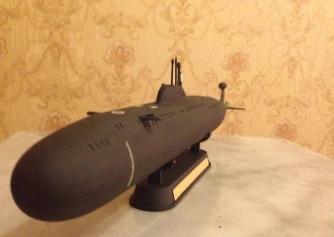 Soviet-russian Victor Lll Class Nuclear Attack Submarine | Etsy