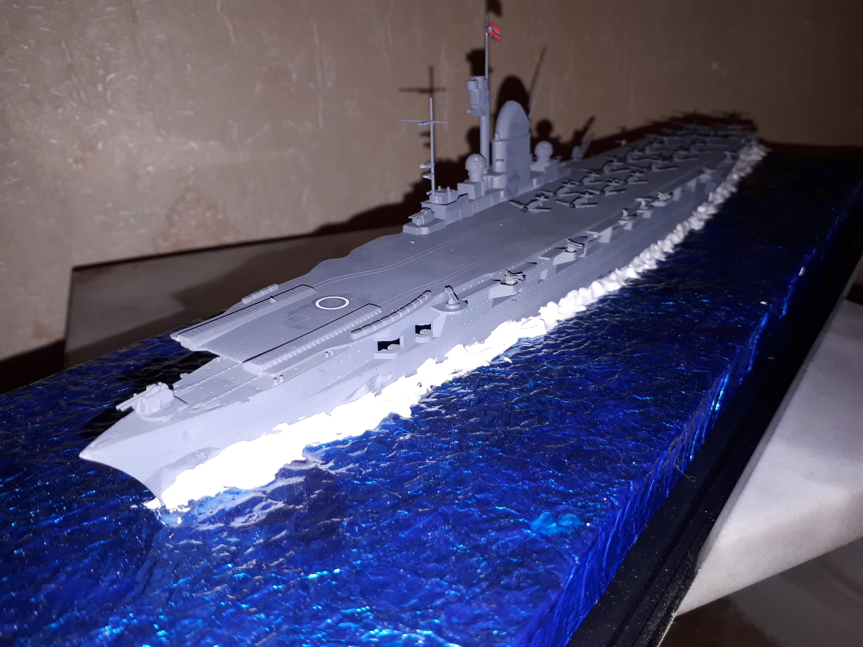 German WW2 Graf Zeppelin Class Aircraft Carrier Diorama - Etsy UK