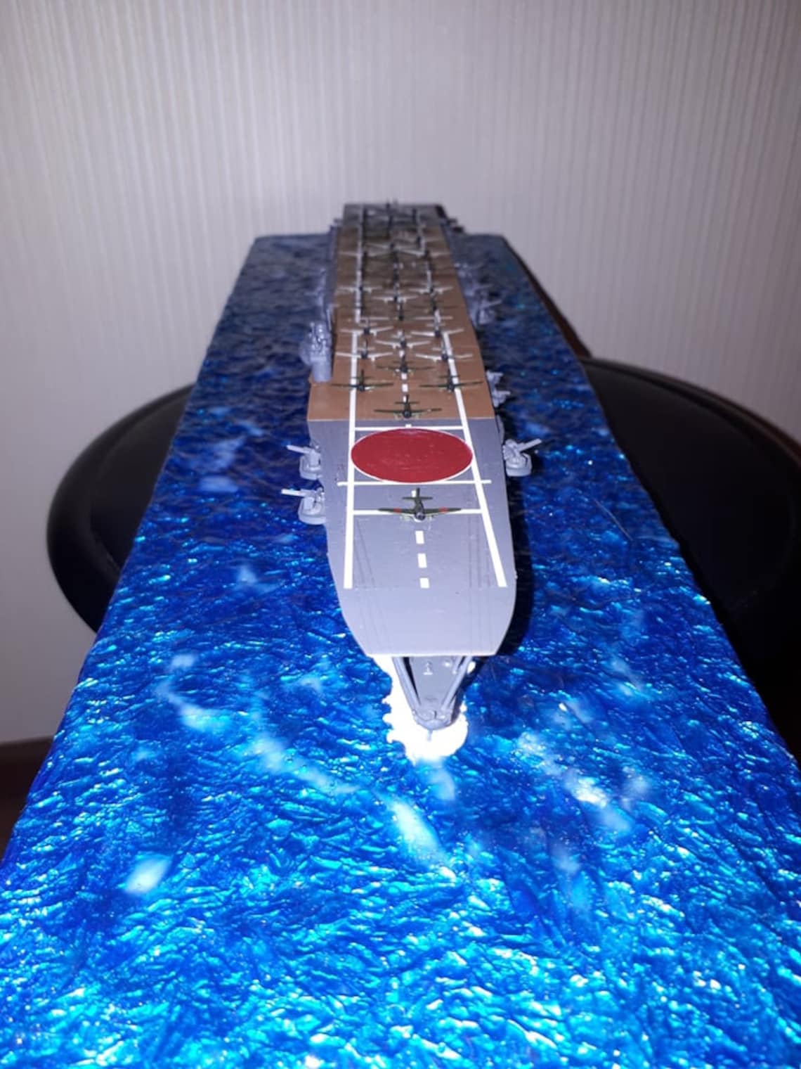 Japan WW2 Navy Kaga Carrier With Diorama | Etsy