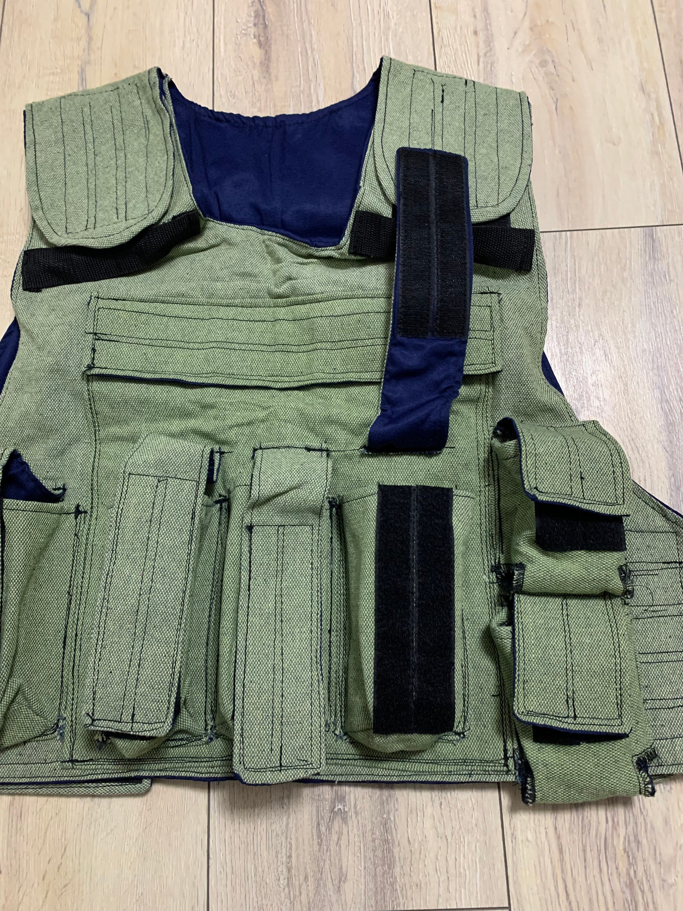 Ukrainian Military Tactical Load Bearing Vest the Beginning of the War ...