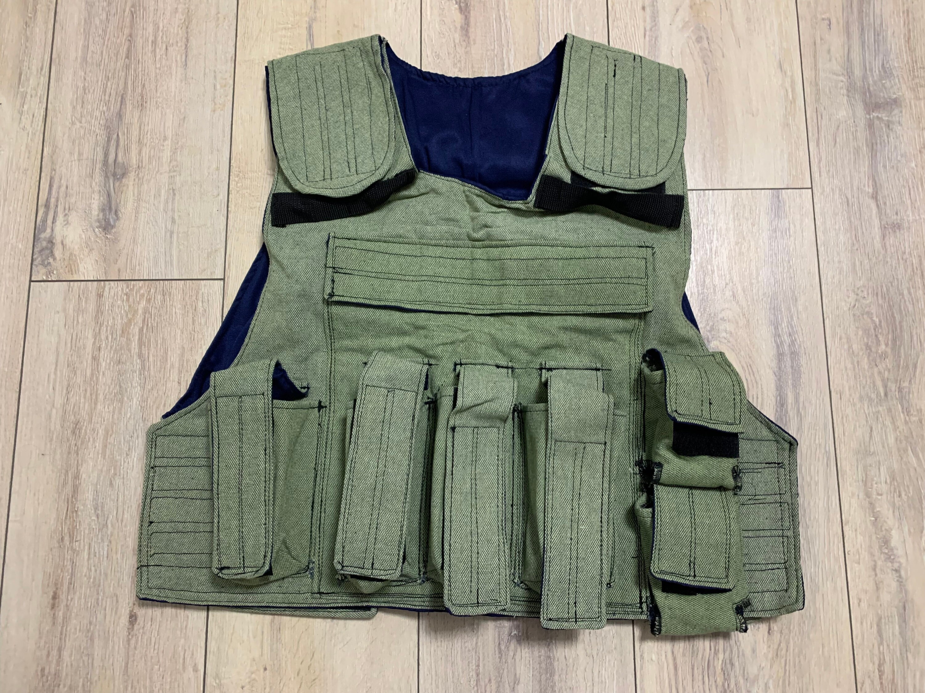 Ukrainian Military Tactical Load Bearing Vest the Beginning of the War ...