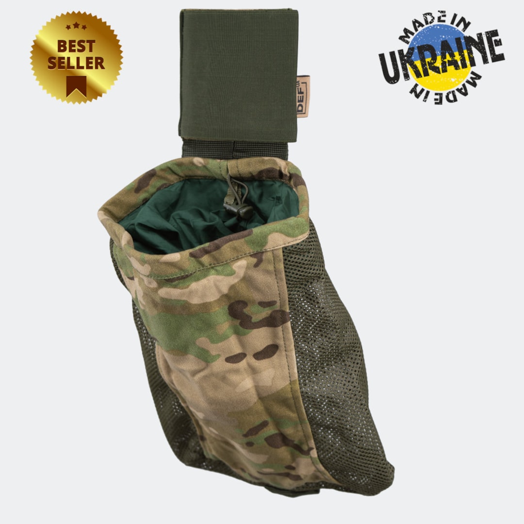 Tactical Molle Dump Pouch Drawstring Magazine Dump Bag Utility Belt ...