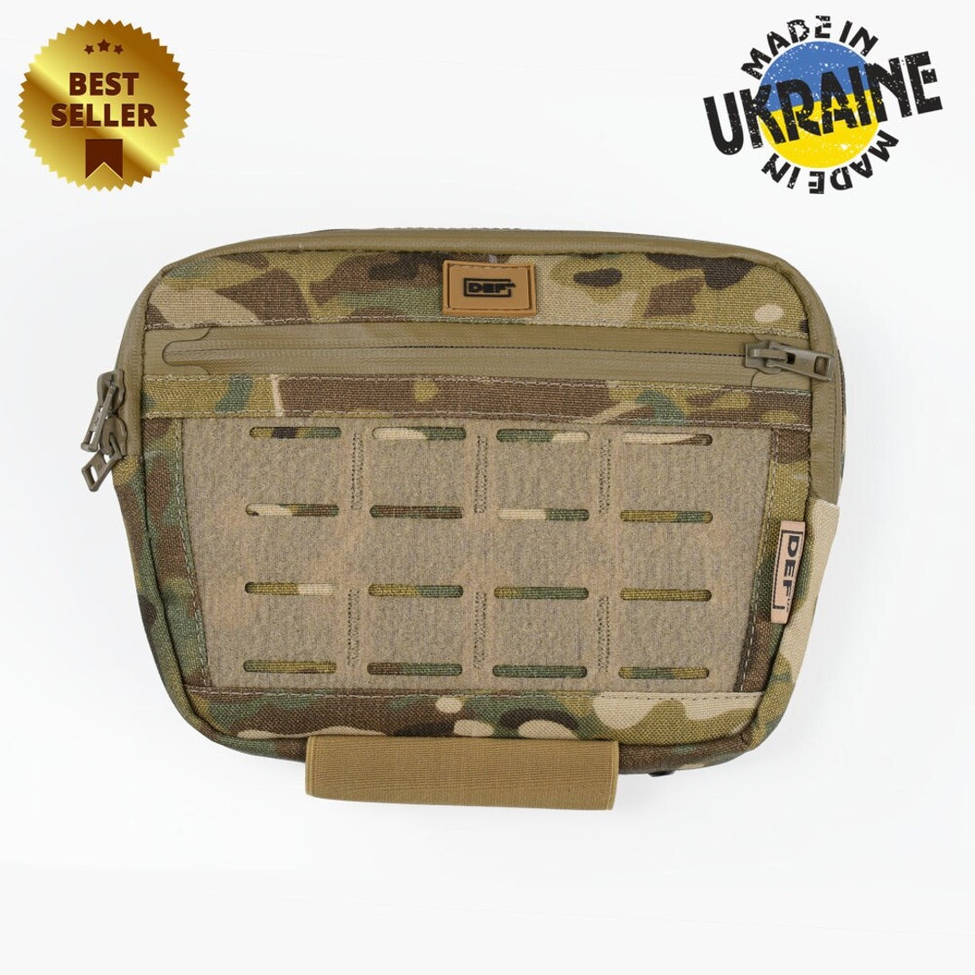 Ukraine Tactical Drop Pouch Armor Tool Organizer Bag for Plate Carrier ...