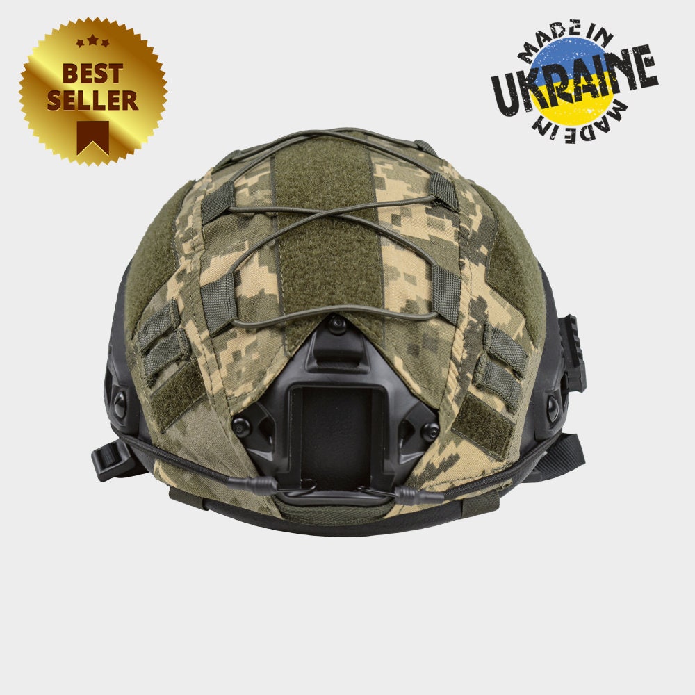 TOPTACPRO Tactical Helmet Cover for FAST Ukrainian Army Cover MM14 ...