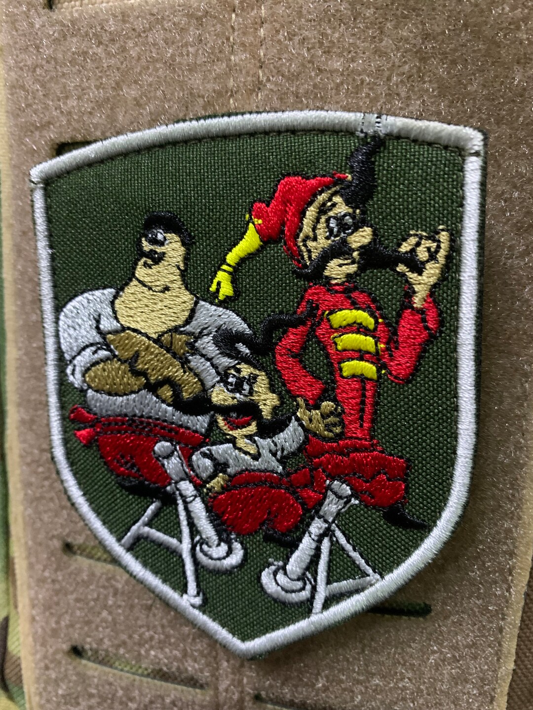 Ukrainian Moral Patch Cossacks Mortar Men Morale Patch of Ukrainian ...