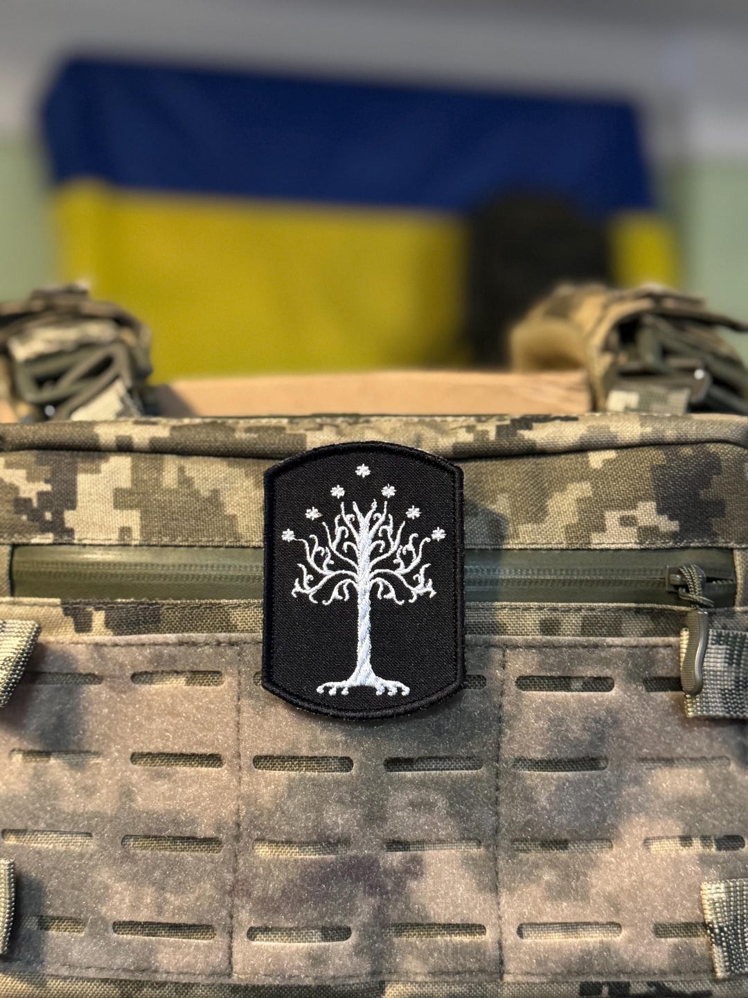 Ukrainian Army Tactical Morale Patch Tree of Gondor Made in Ukraine - Etsy