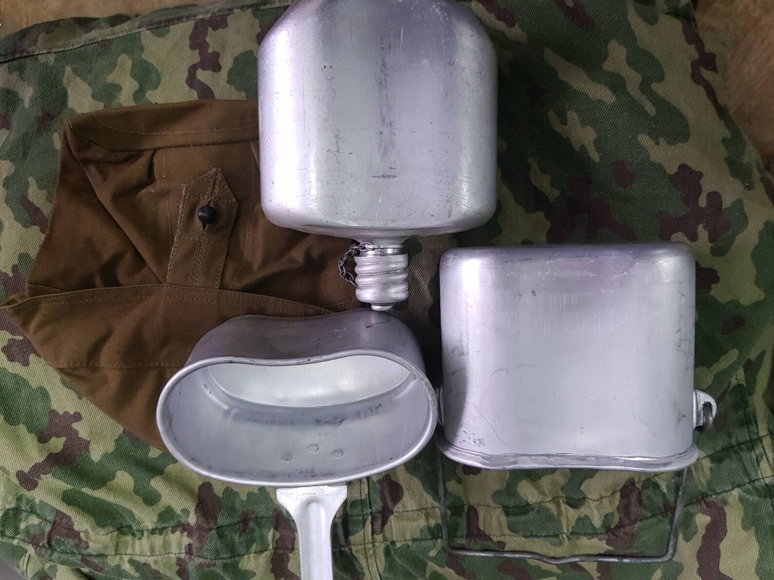 Russian VDV Mess Kit Canteen Airborne Flask Soviet Army | Etsy