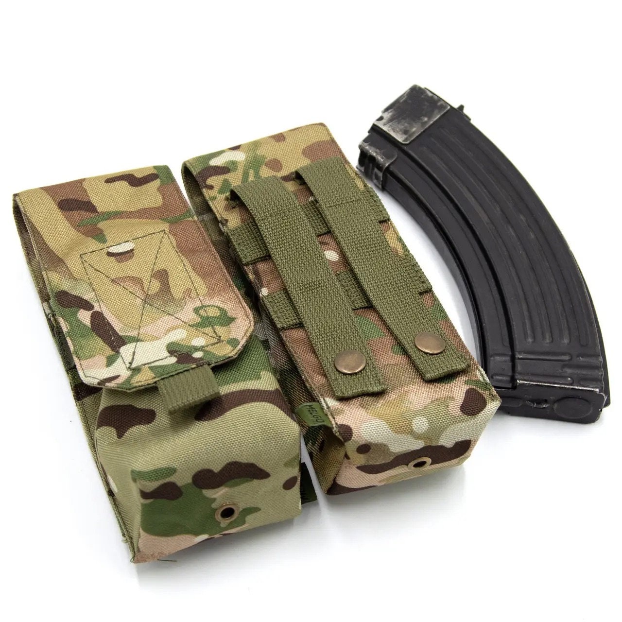Army Mag Pouch Magazine Pouch Mag Carrier Molle for AK 5.45, 7.62 ...