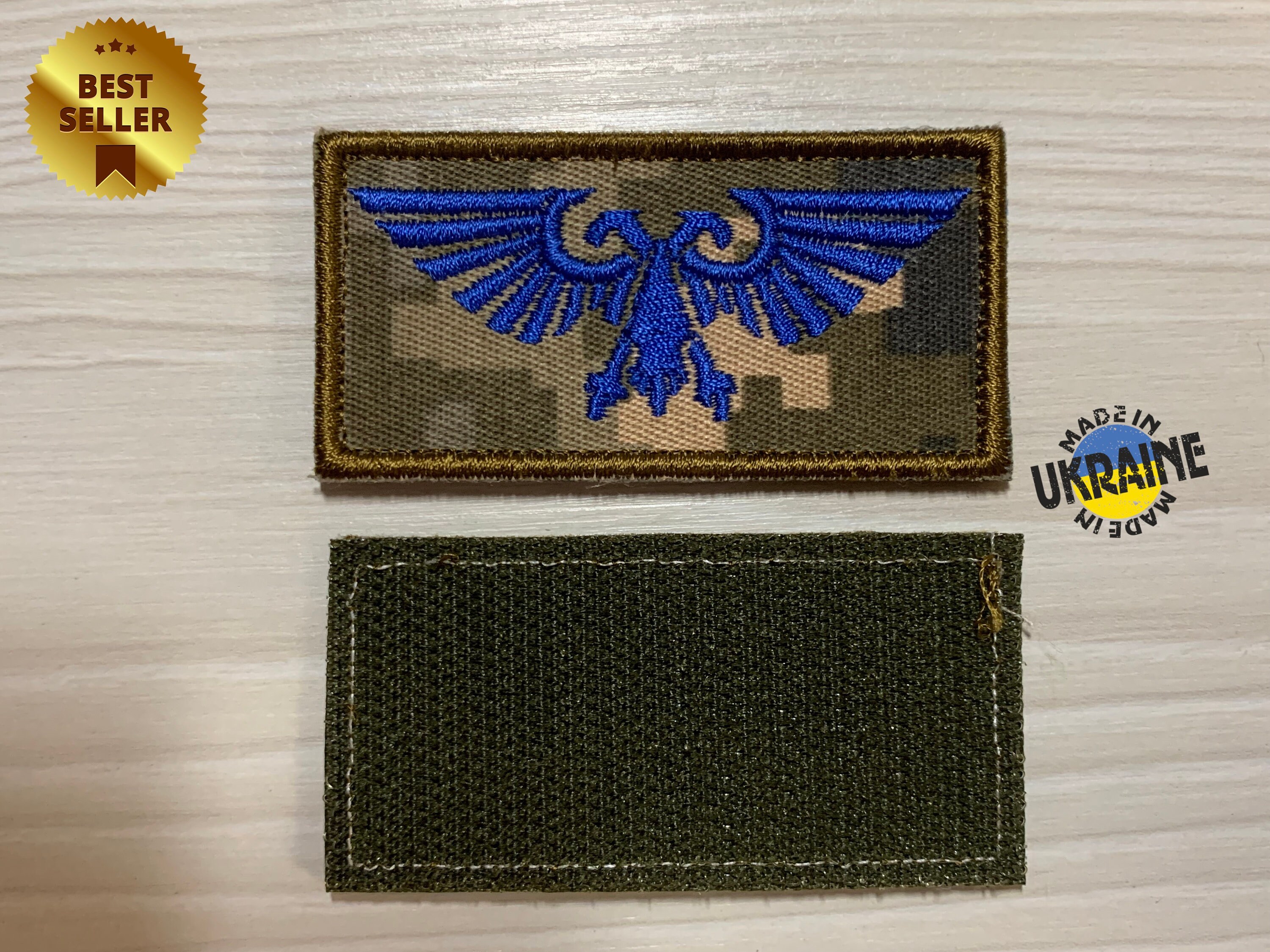 Impаrial Aquila Blue , Red , Black , Green Logo Patch Embroidered MM-14 ...