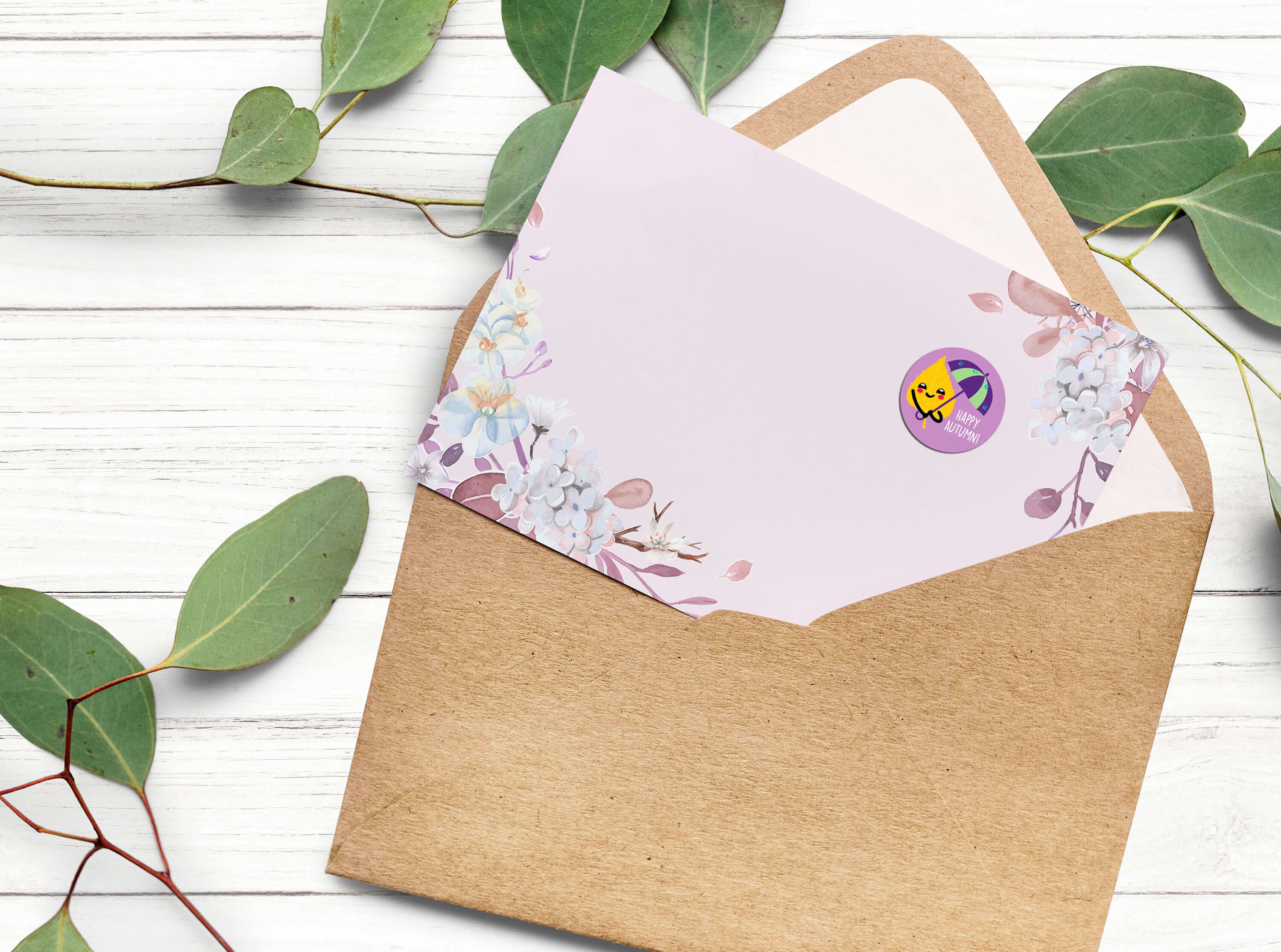 Set of 18 Cute Little Stickers With Messages for Your Snailmail ...