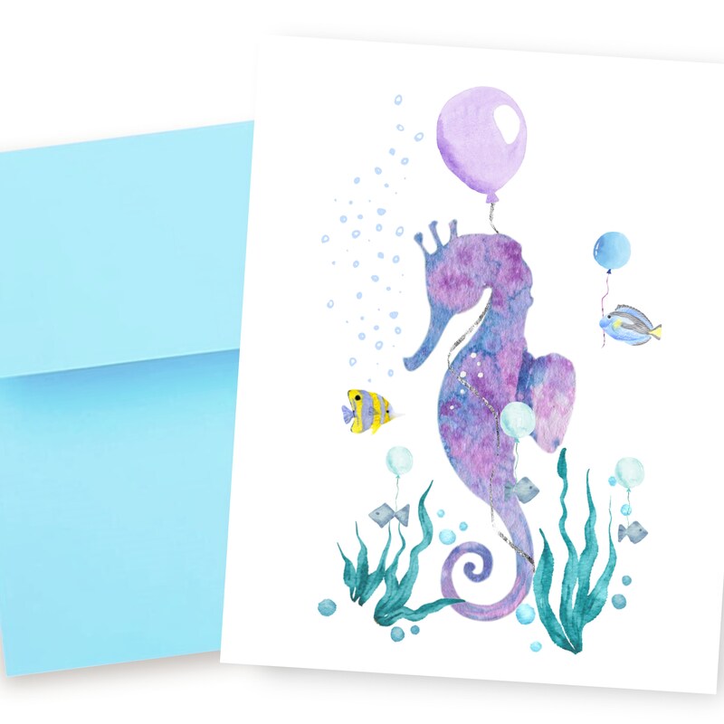 Seahorse Birthday - Etsy