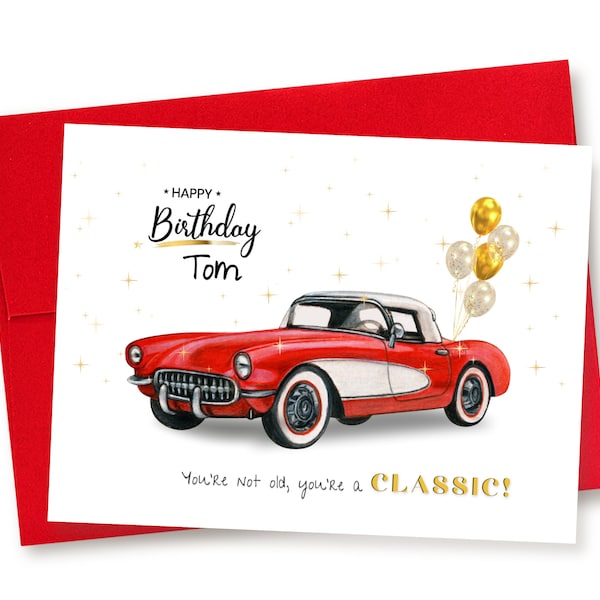 Car Greeting Cards - Etsy