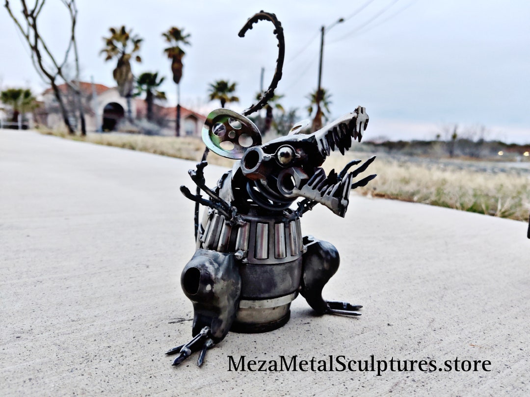 Rat Sculpture Metal Art Custom Made, Ratta Steampunk Metalwork Figurine - Etsy