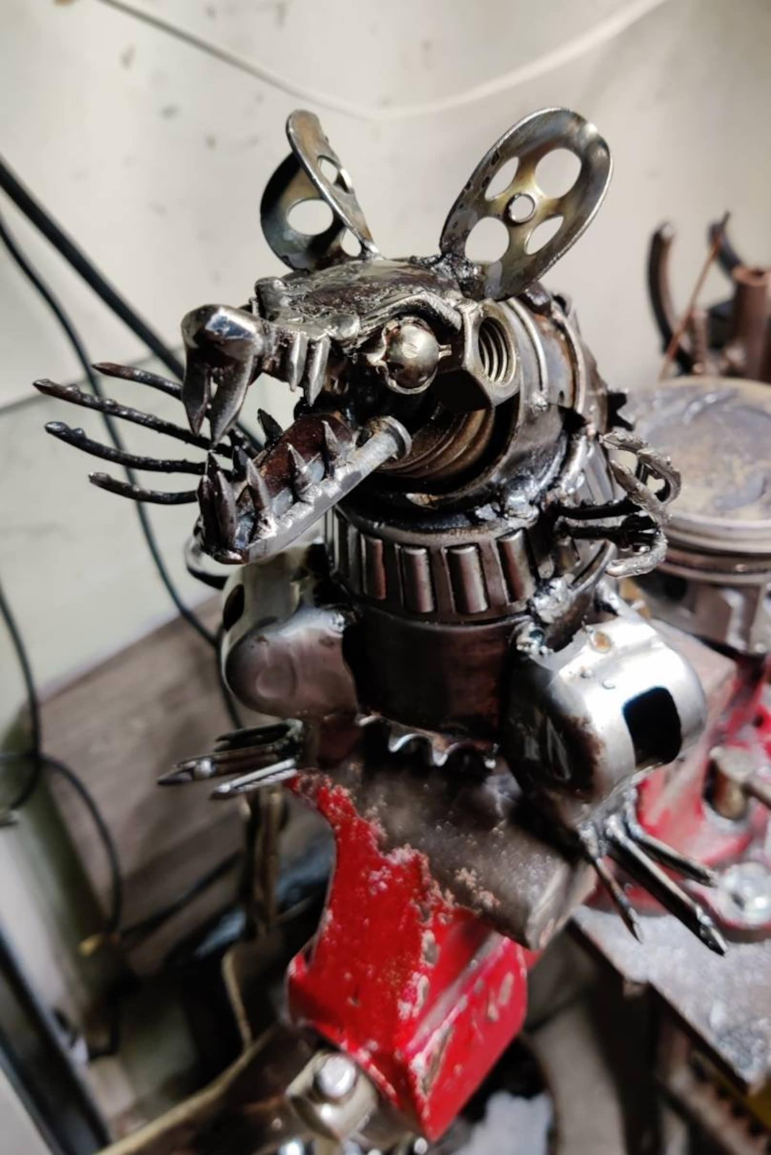 Rat Sculpture Metal Art Custom Made - Etsy