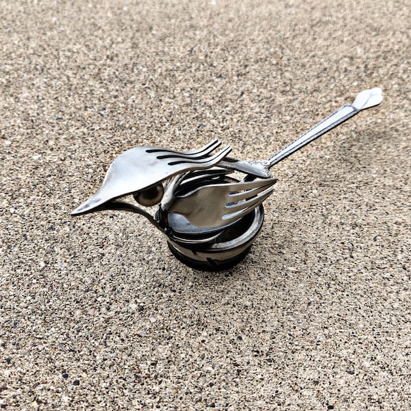 Silverware Art - Etsy