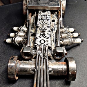 Custom Made Rat Rod Metal Art Sculpture Car - Etsy