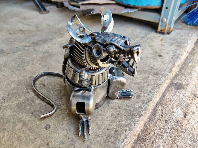 Rat Sculpture Metal Art Custom Made - Etsy