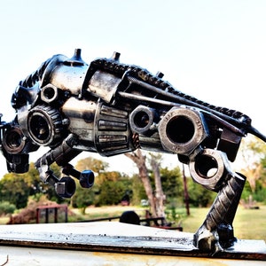 Bull Metal Art Sculpture, Steampunk Bull Mechanical Custom Made to ...