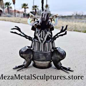 Rat Sculpture Metal Art Custom Made, Ratta Steampunk Metalwork Figurine ...