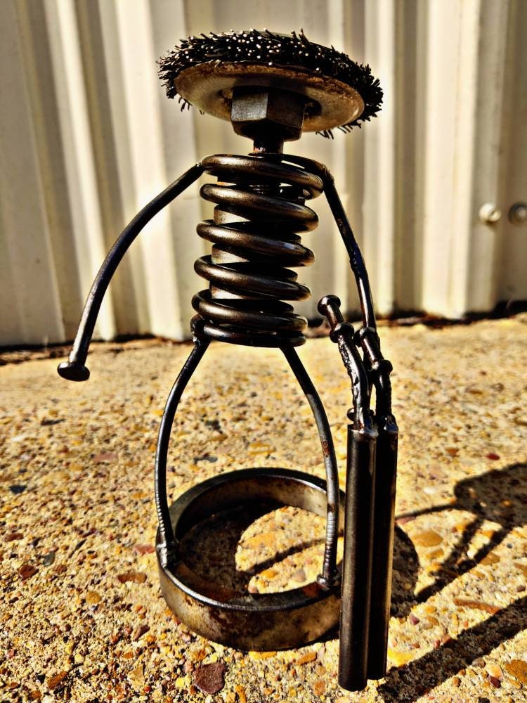 Metal Art Cowboys, Welded Trio Vaquero Set - Etsy