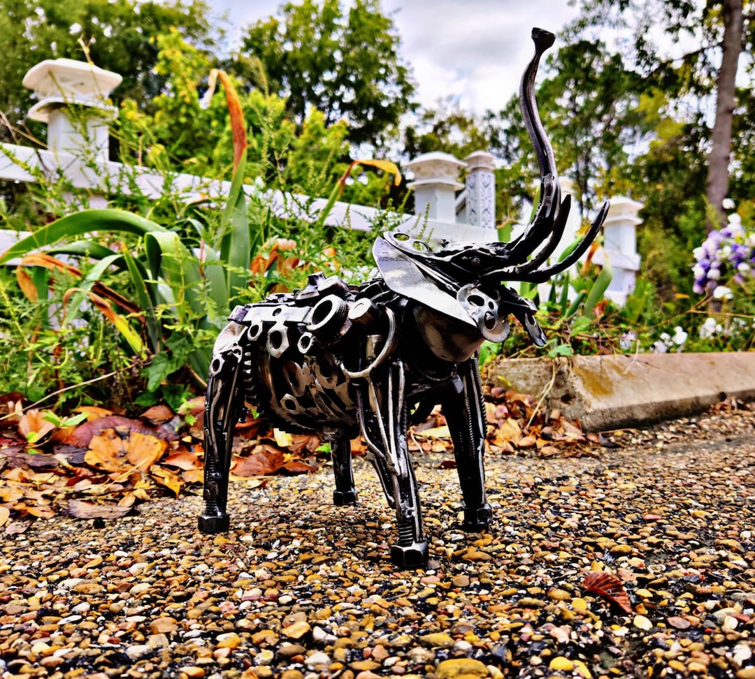 Elephant Metal Art Sculpture Steel - Etsy