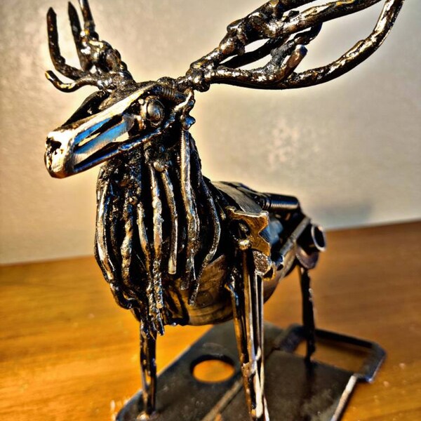 Metal Stag - Etsy