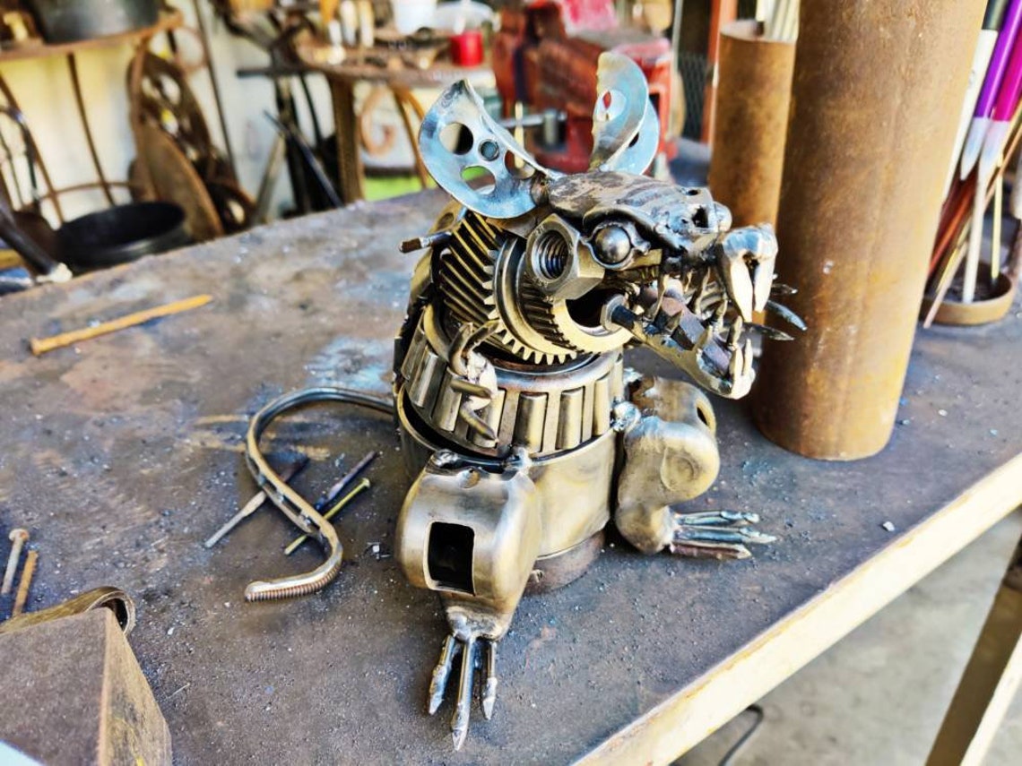 Rat Sculpture Metal Art Custom Made - Etsy