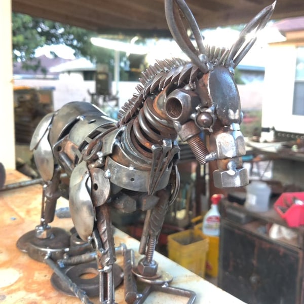 Donkey Sculpture - Etsy