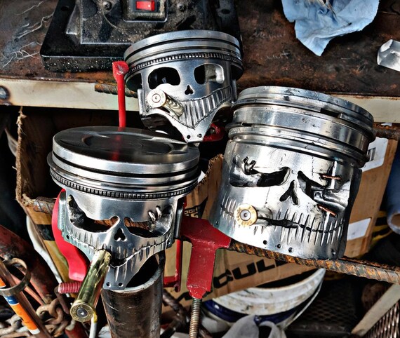 Piston Metal Art