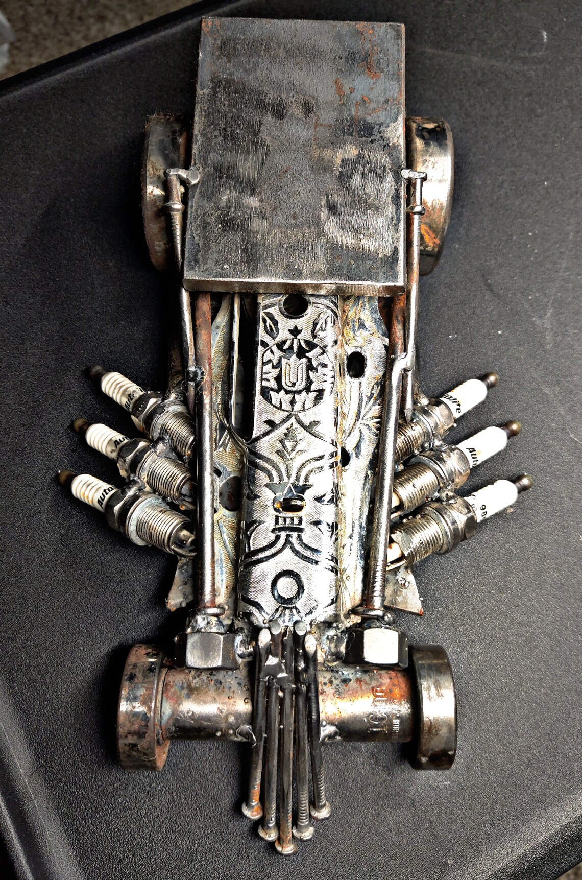 Custom Made Rat Rod Metal Art Sculpture Car - Etsy