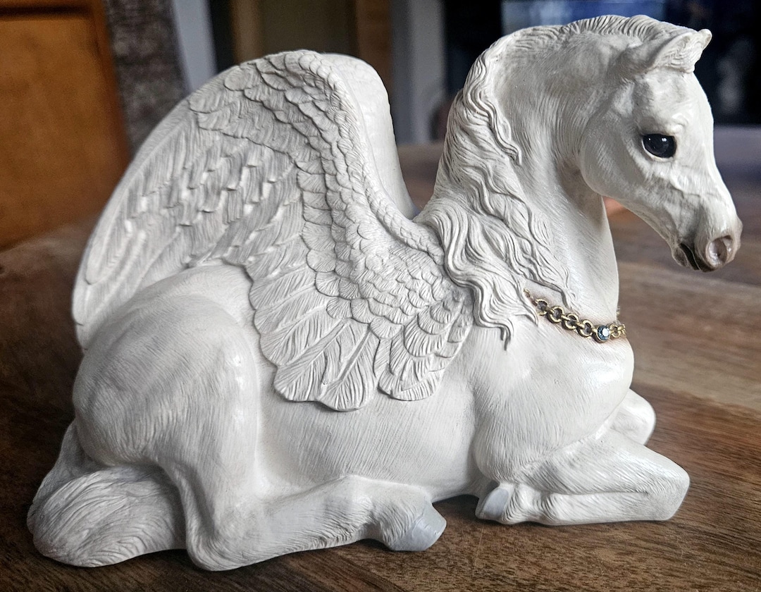 Windstone Retired 1992 Mother Pegasus - Etsy