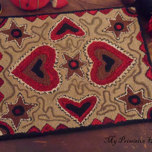 Primitive Hearts - Etsy